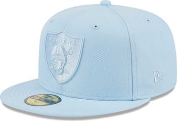 New Era Men's New Era Light Blue Las Vegas Raiders Color Pack 59FIFTY ...