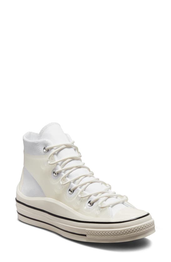 Converse Utility High Top Sneaker In White/ Egret/ Black | ModeSens