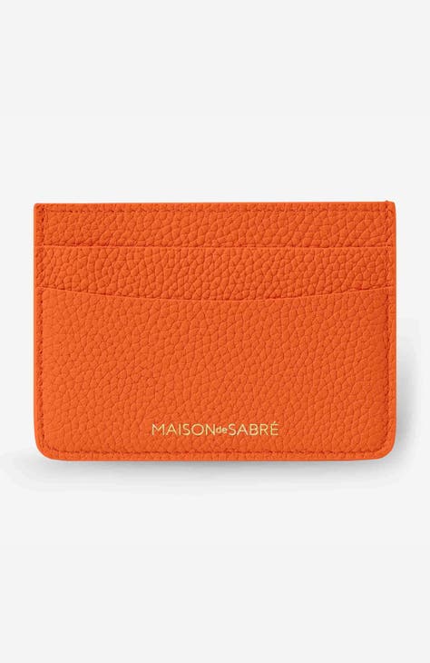 Orange Wallets & Card Cases for Women | Nordstrom