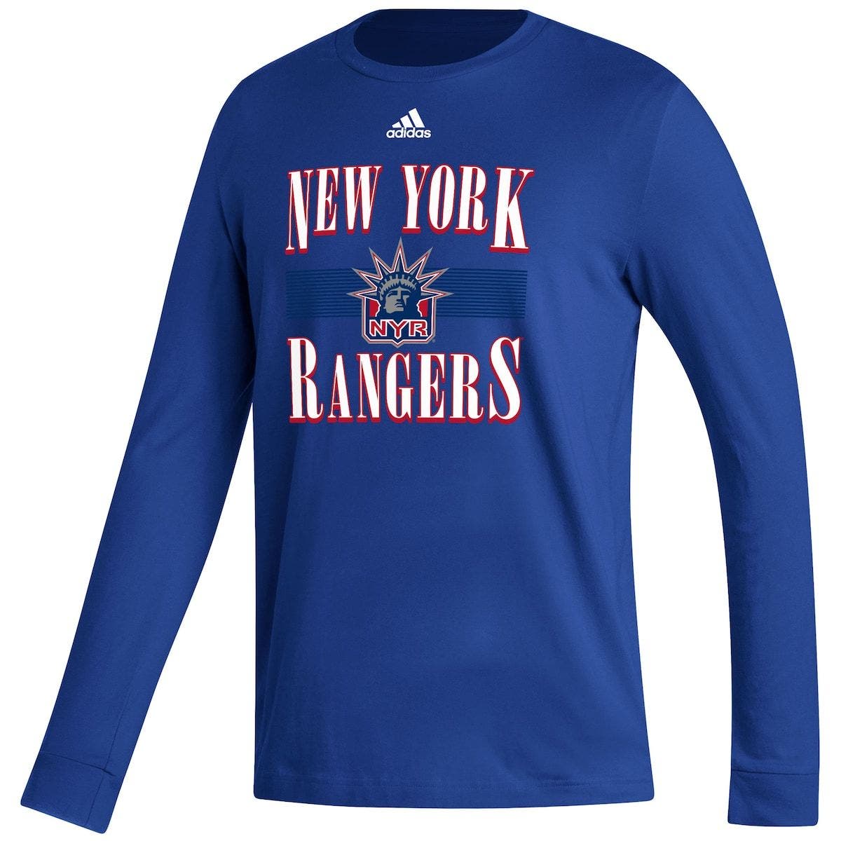 adidas Men's adidas Royal New York Rangers Reverse Retro 2.0 Fresh ...