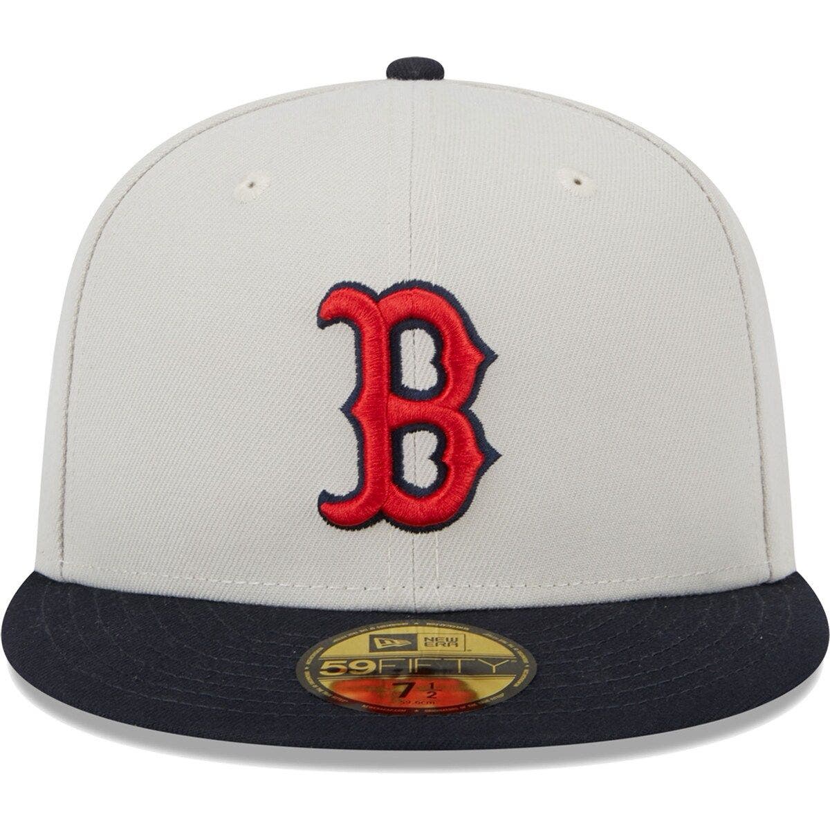 New Era Men's New Era Gray/Navy Boston Red Sox World Class Back Patch ...