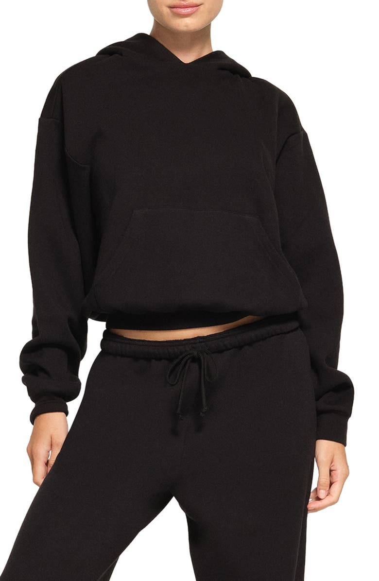 SKIMS Cotton Blend Fleece Classic Pullover Hoodie | Nordstrom