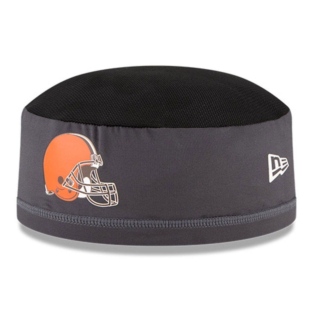 New Era Men's New Era Graphite Cleveland Browns NFL Training Skully Cap ...