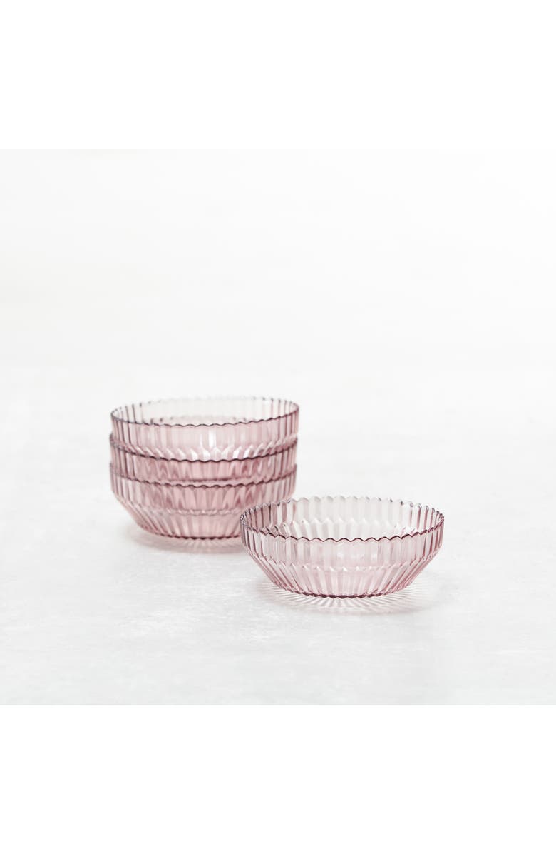 Fortessa Archie Set of 4 Pink Cereal Bowls | Nordstrom