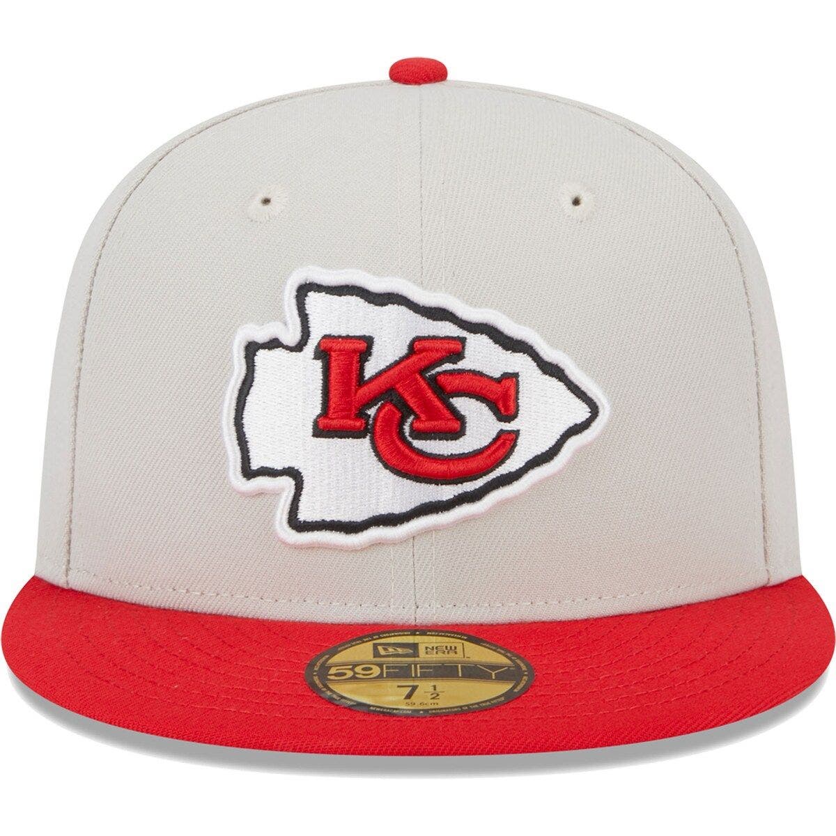 New Era Men's New Era Khaki/Red Kansas City Chiefs Super Bowl Champions ...