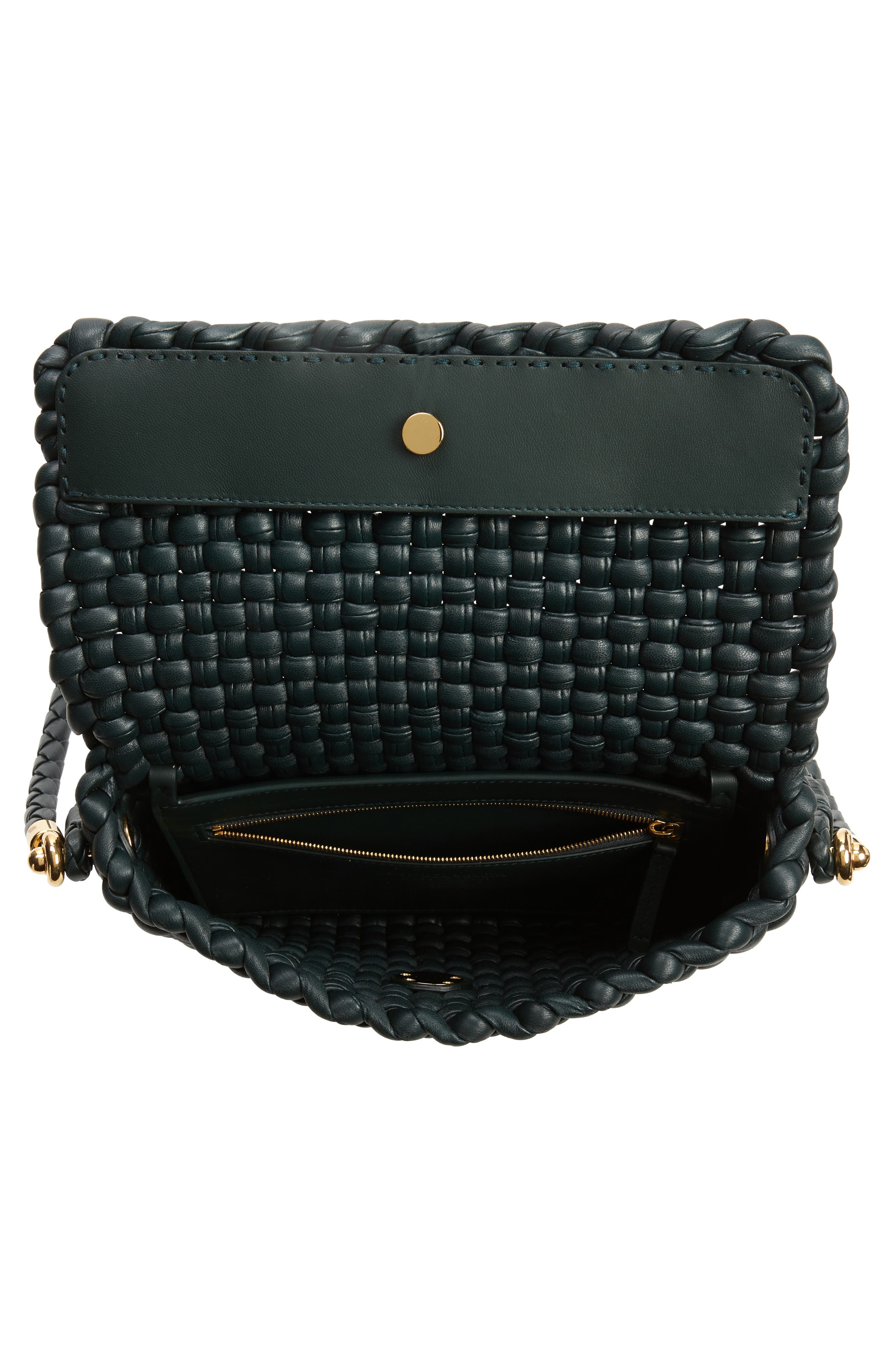 Bottega Veneta Swing Intrecciato Leather Shoulder Bag | Nordstrom