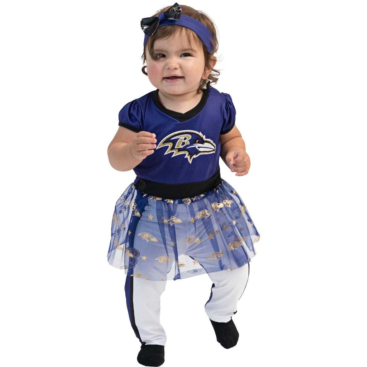 JERRY LEIGH Infant Purple Baltimore Ravens Tailgate Tutu Game Day ...