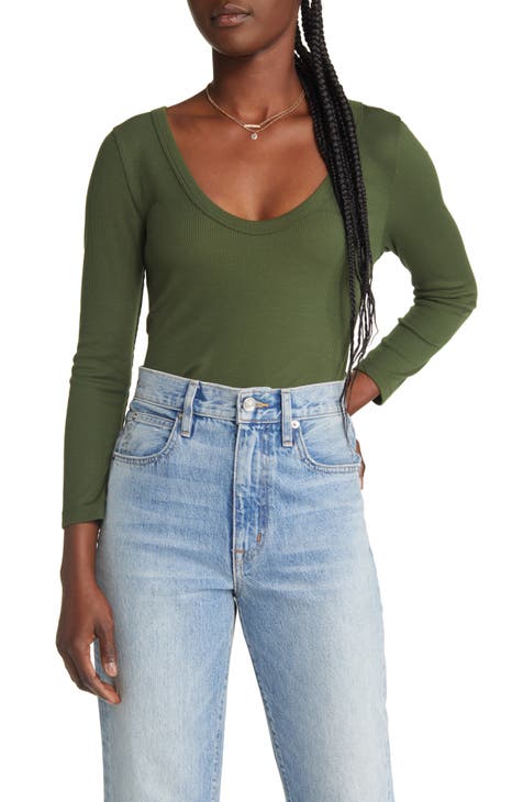 Women's Green Tops | Nordstrom