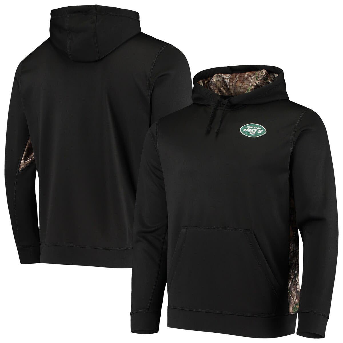 DUNBROOKE Men's Dunbrooke Black/Realtree Camo New York Jets Logo Ranger ...