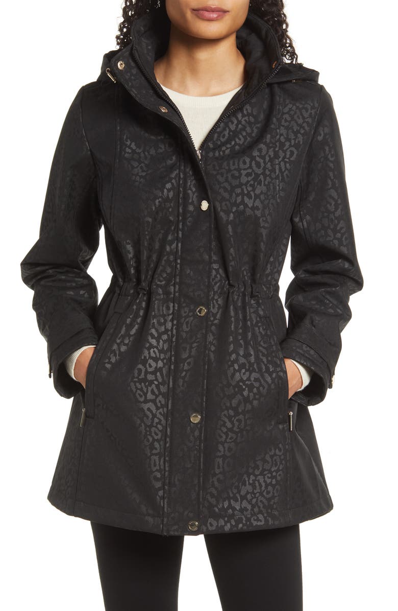 Gallery Soft Shell Water Resistant Raincoat | Nordstrom