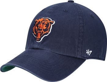 '47 Men's '47 Navy Chicago Bears Franchise Mascot Logo Fitted Hat ...