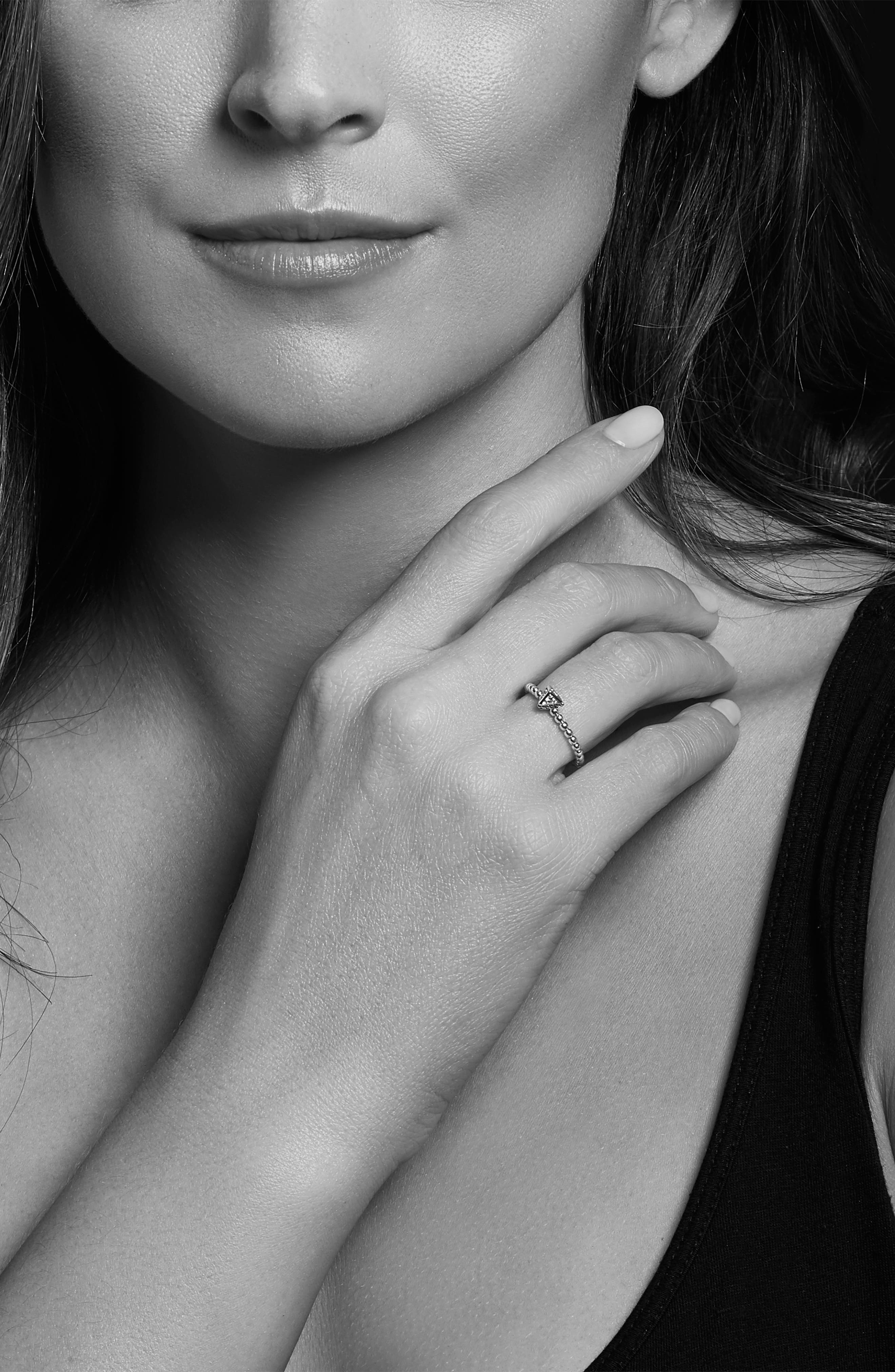 LAGOS KSL Diamond Pyramid Stacking Ring | Nordstrom