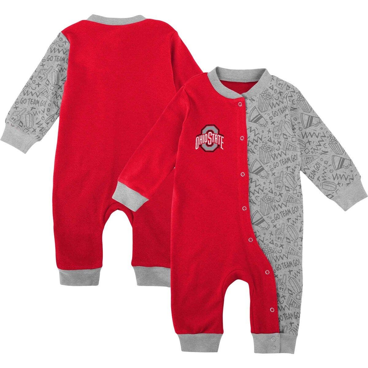 Outerstuff Newborn & Infant Scarlet Ohio State Buckeyes Playbook Two ...