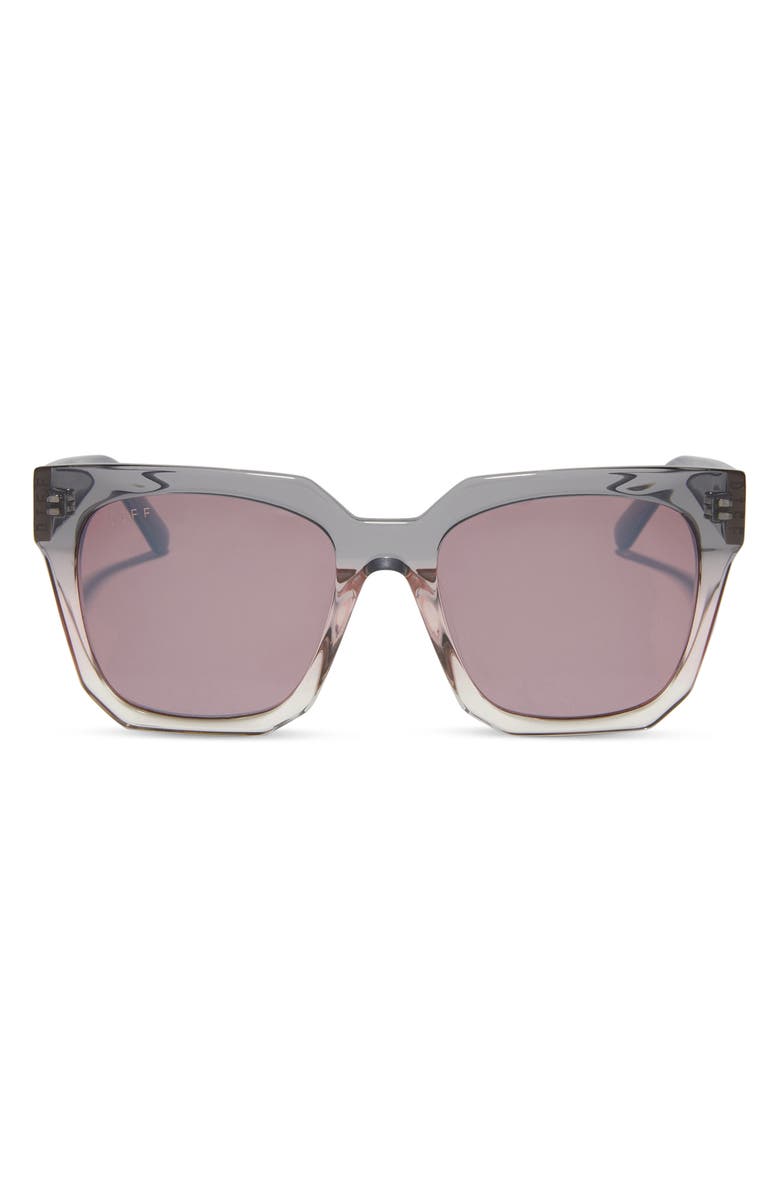 DIFF Ariana II 54mm Gradient Square Sunglasses | Nordstrom