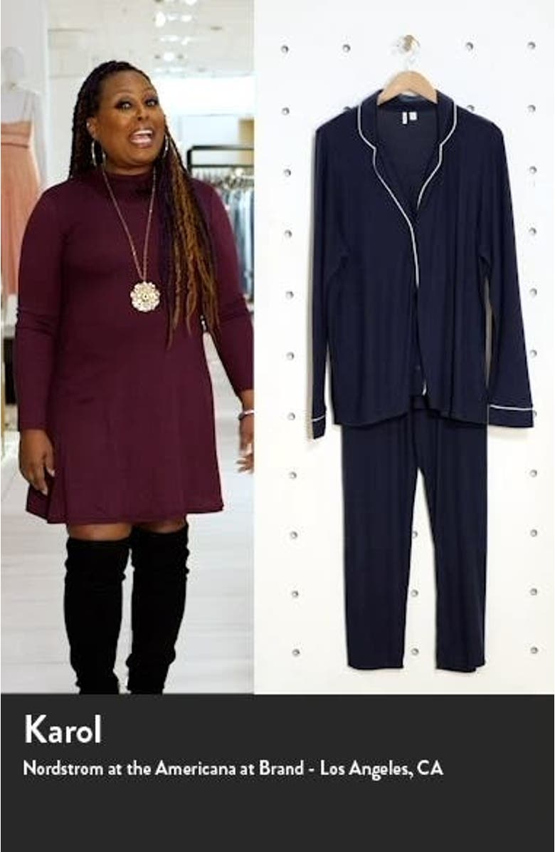 Nordstrom Brushed Hacci Pajamas | Nordstrom