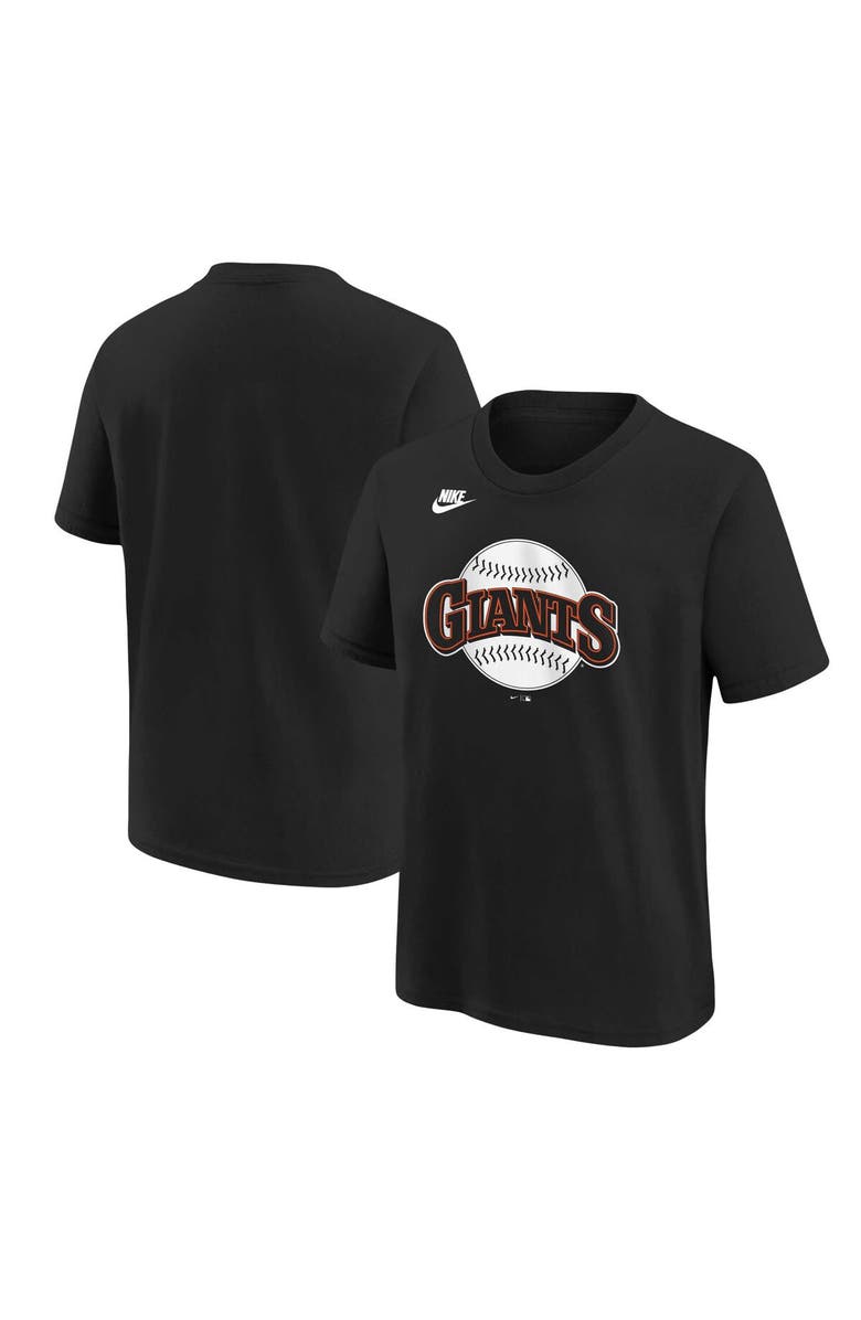 Nike Youth Nike Black San Francisco Giants Cooperstown Collection Team ...