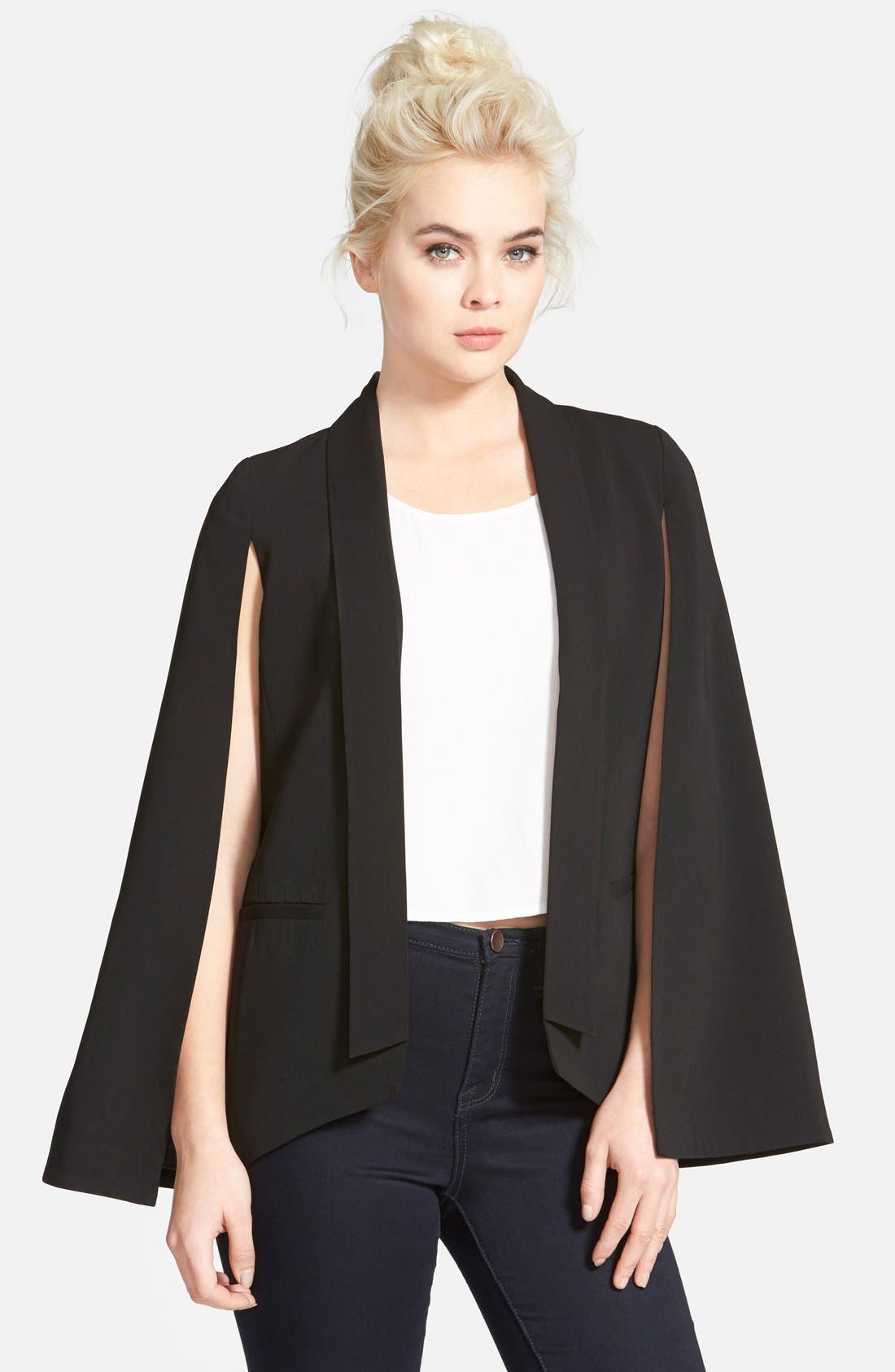 Mural Cape Blazer | Nordstrom