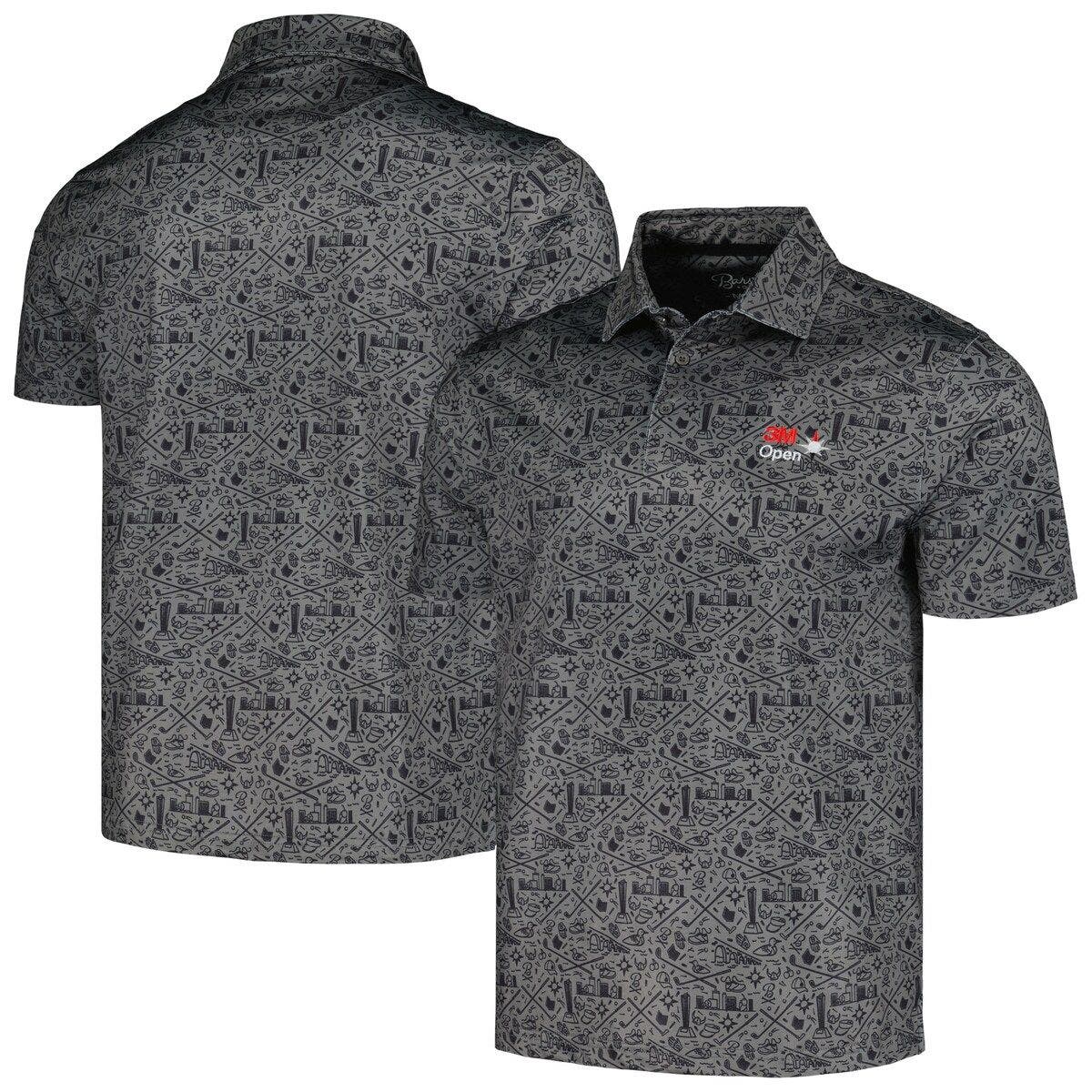 BARSTOOL GOLF Men's Barstool Golf Black 3M Open Polo | Nordstrom