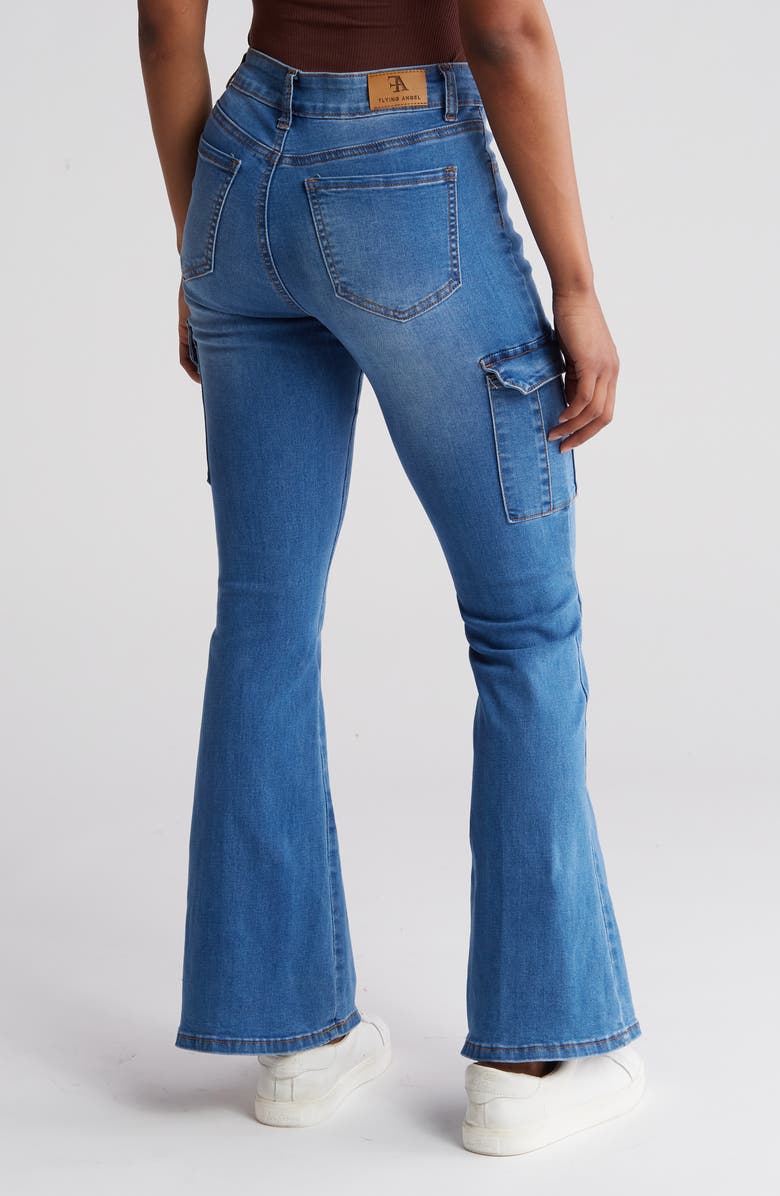 FLYING ANGEL Cargo Flare Jeans | Nordstromrack