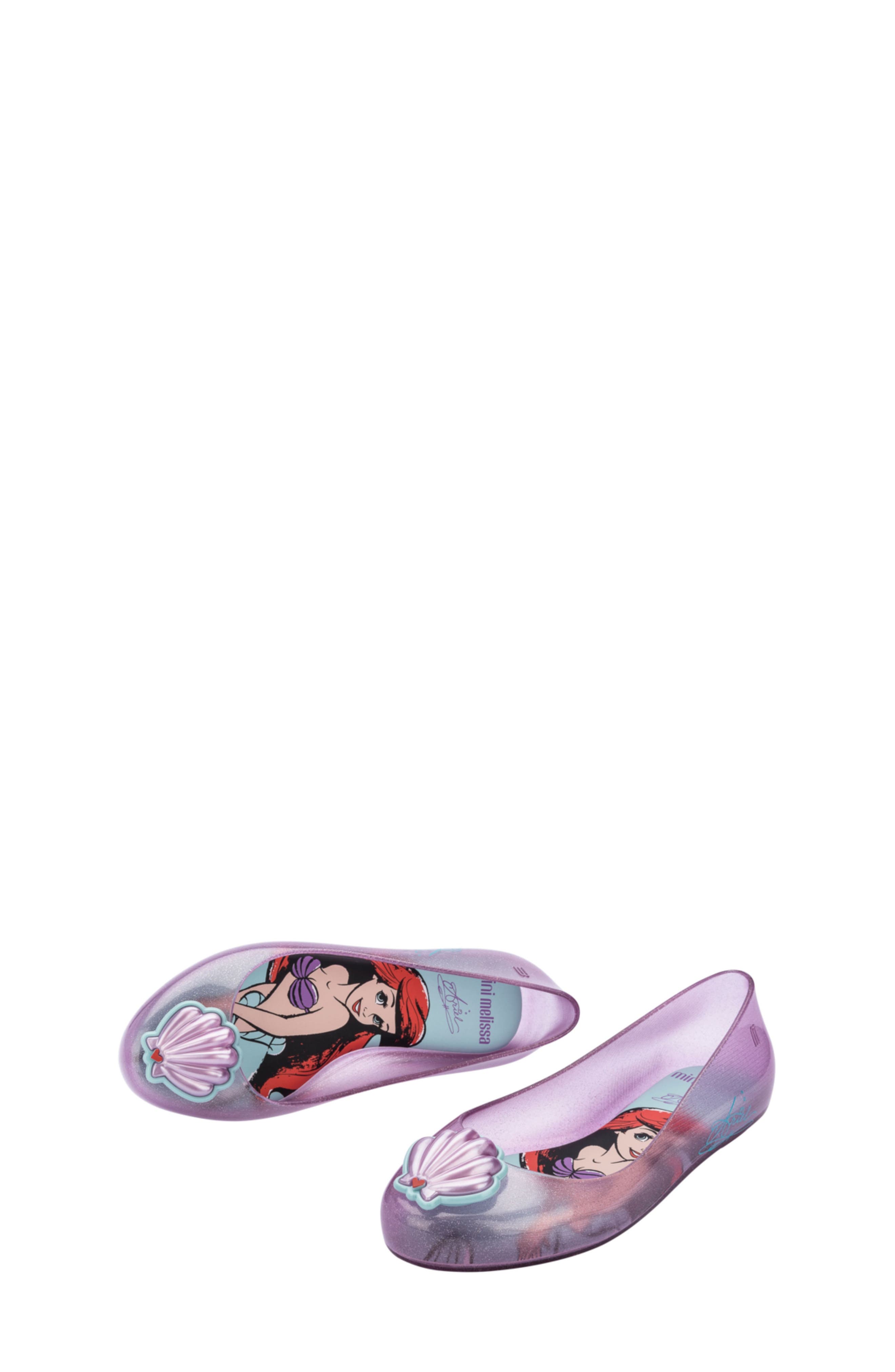 Melissa Mini Melissa Sweet Love Disney Princess Flat | Nordstrom