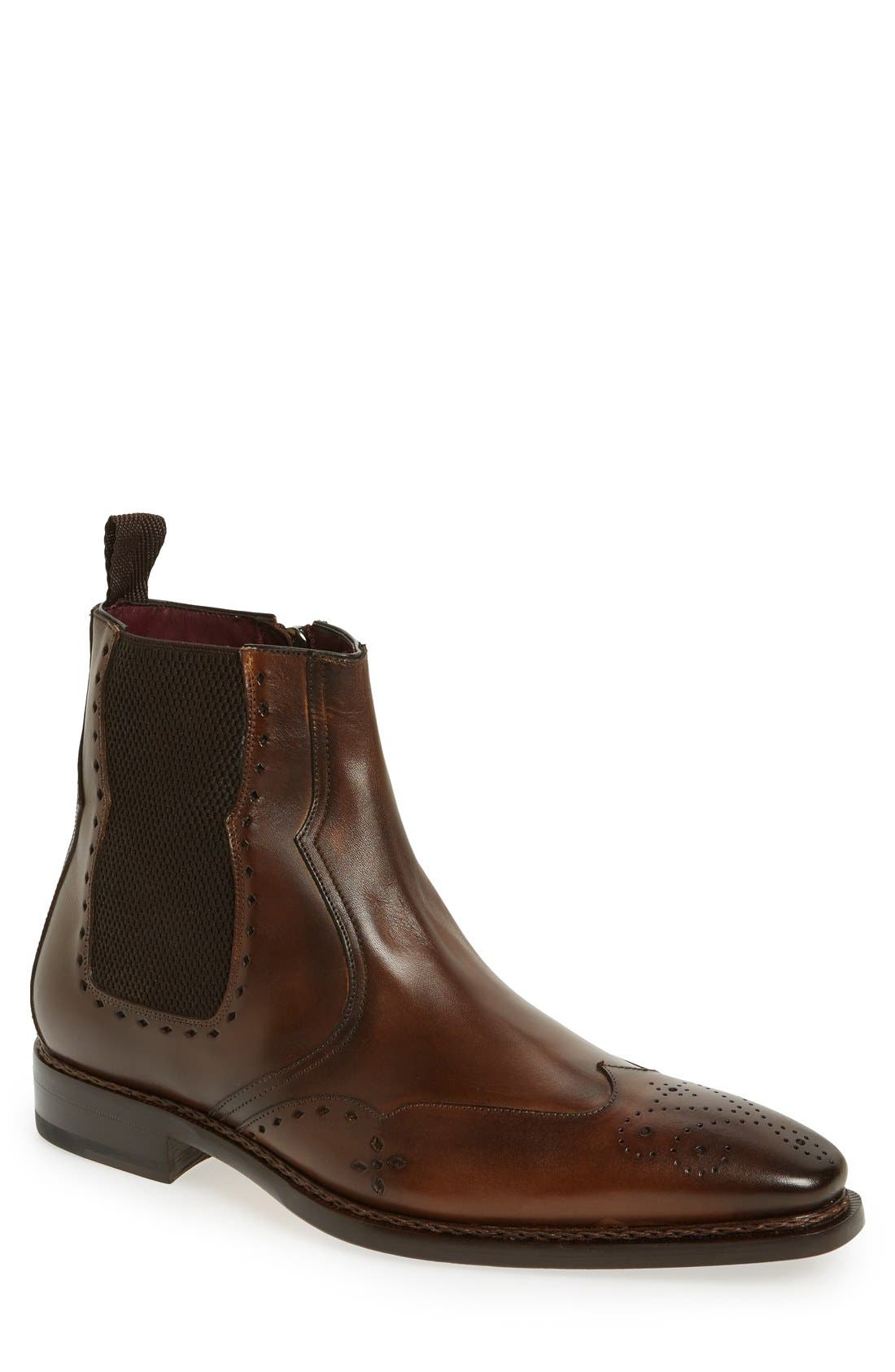 Mezlan 'Pau' Wingtip Chelsea Boot (Men) | Nordstrom