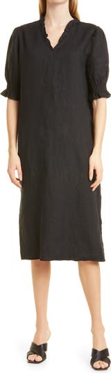 Masai Copenhagen Nydela Linen Shift Dress | Nordstrom