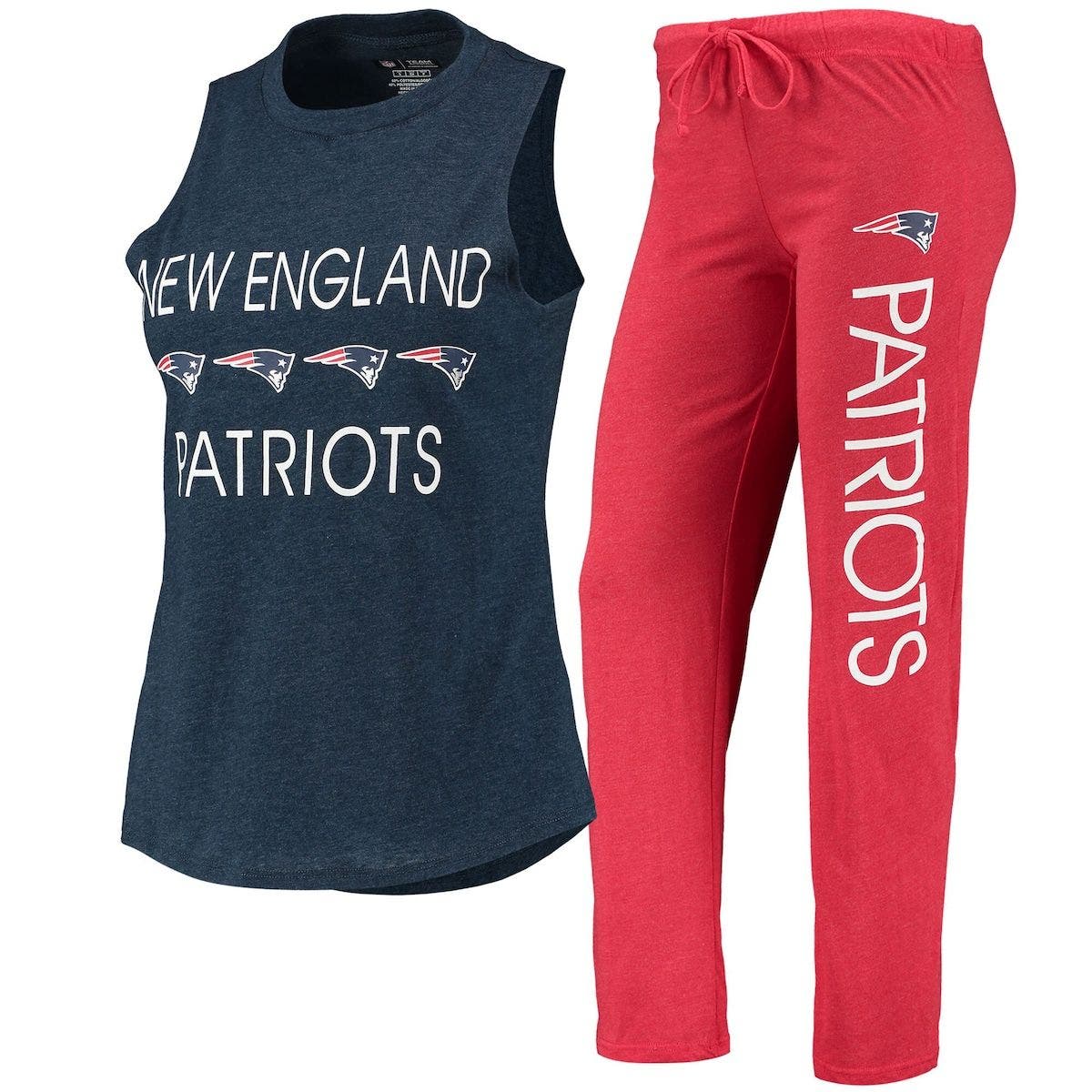 CONCEPTS SPORT Women's Concepts Sport Navy/Red New England Patriots ...