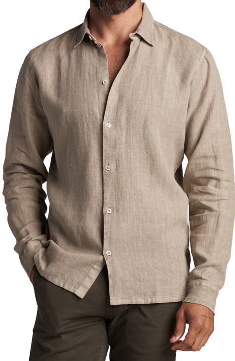 Men's Linen Button-Up Shirts | Nordstrom