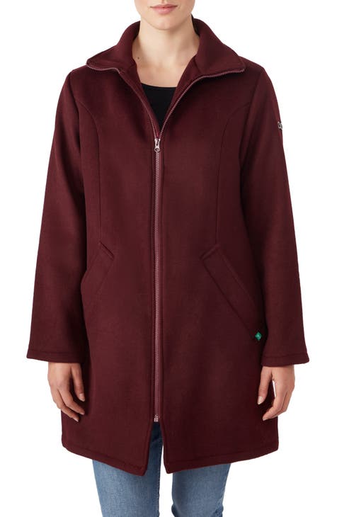 Women's Burgundy Coats & Jackets | Nordstrom