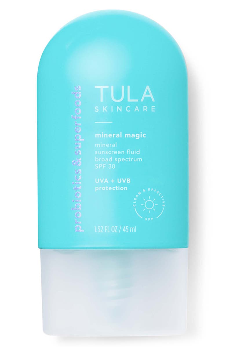 TULA Skincare Mineral Magic Oil-Free Mineral Sunscreen Fluid Broad ...