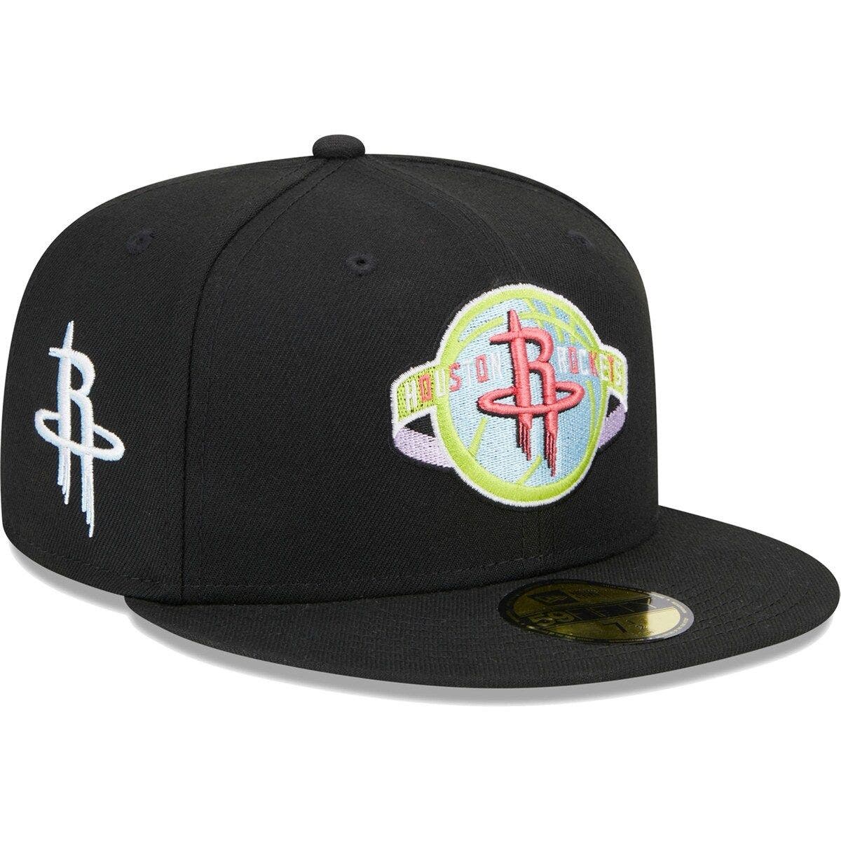 New Era Men's New Era Black Houston Rockets Color Pack 59FIFTY Fitted ...