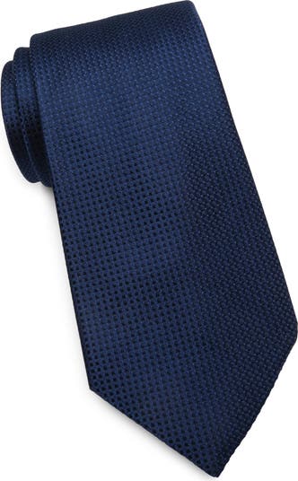 Duchamp Texture Solid Silk Tie | Nordstromrack