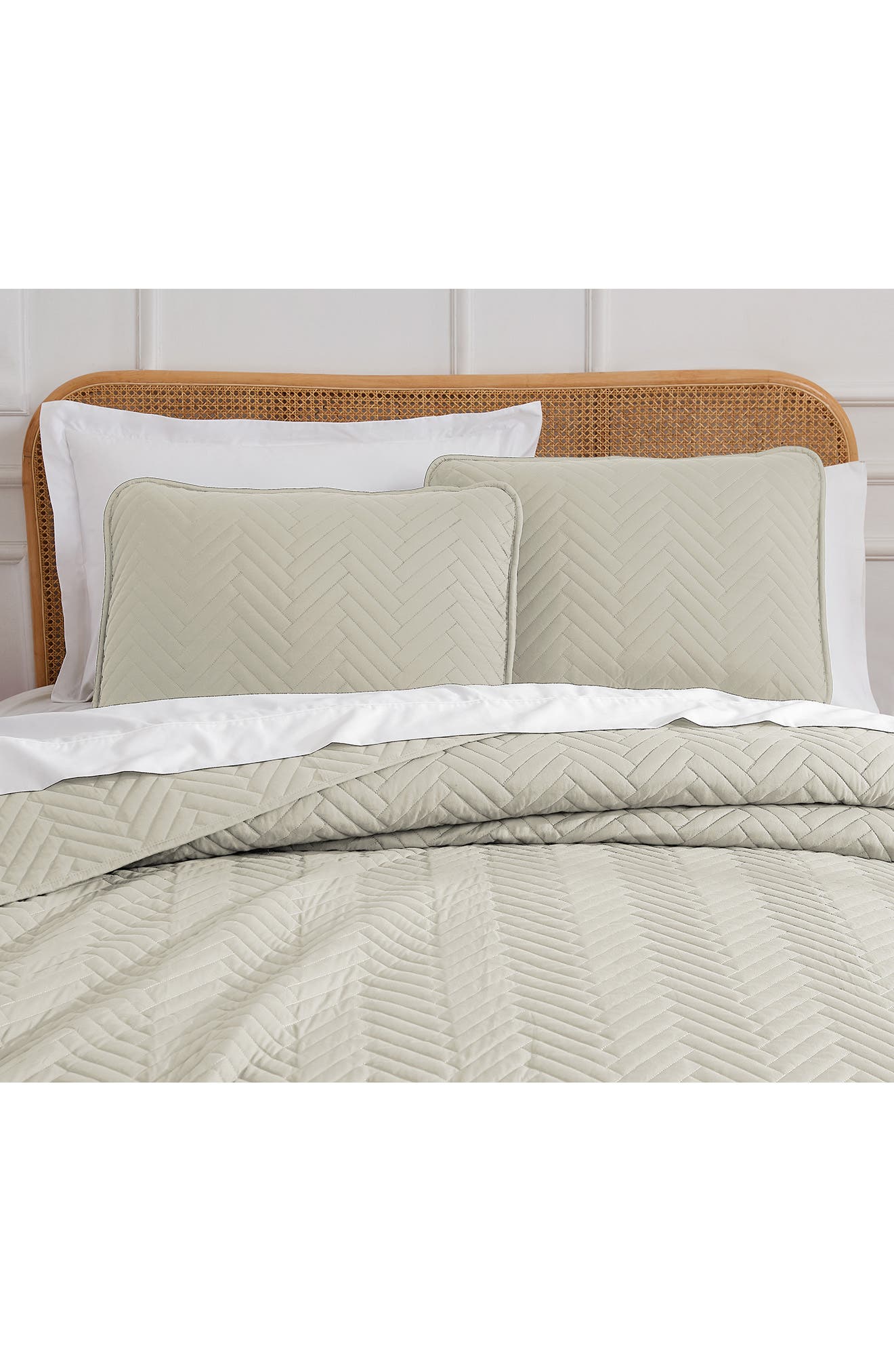 SOUTHSHORE FINE LINENS Chevron Quilt Set | Nordstromrack