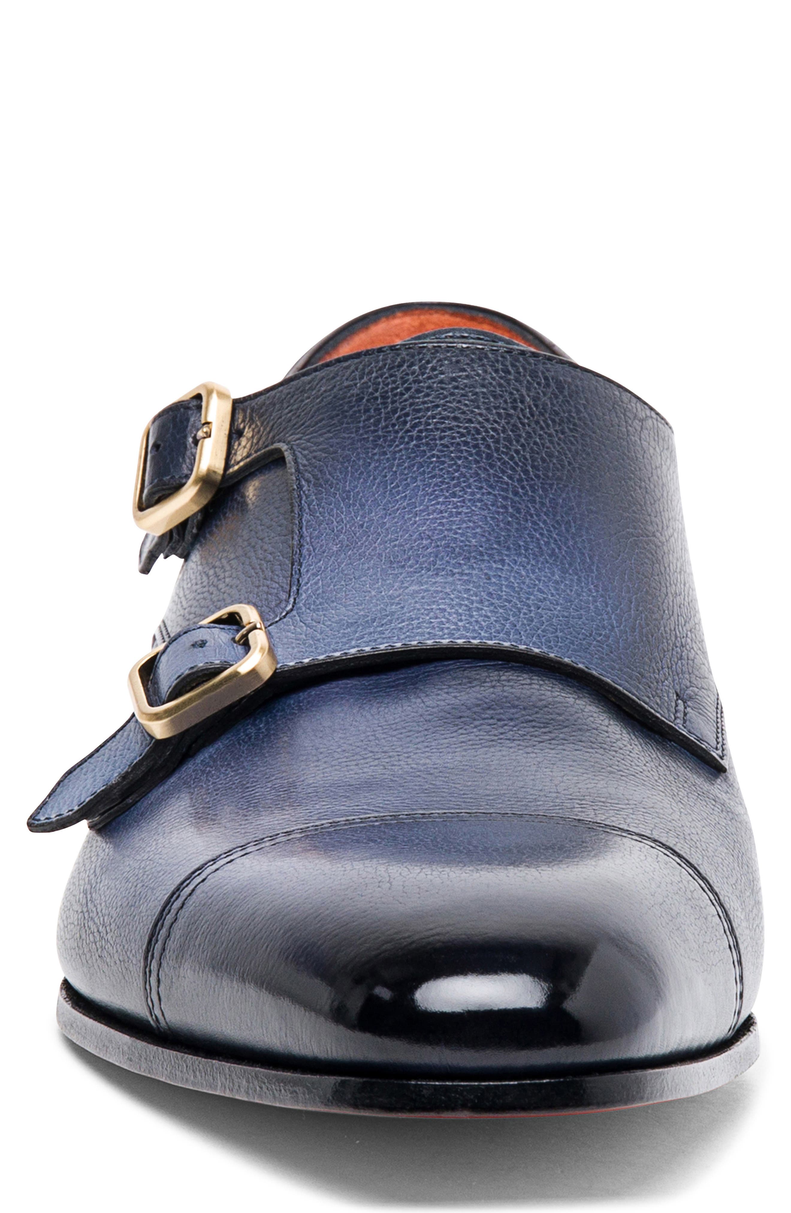 Santoni Daemons Double Monk Strap Shoe | Nordstrom