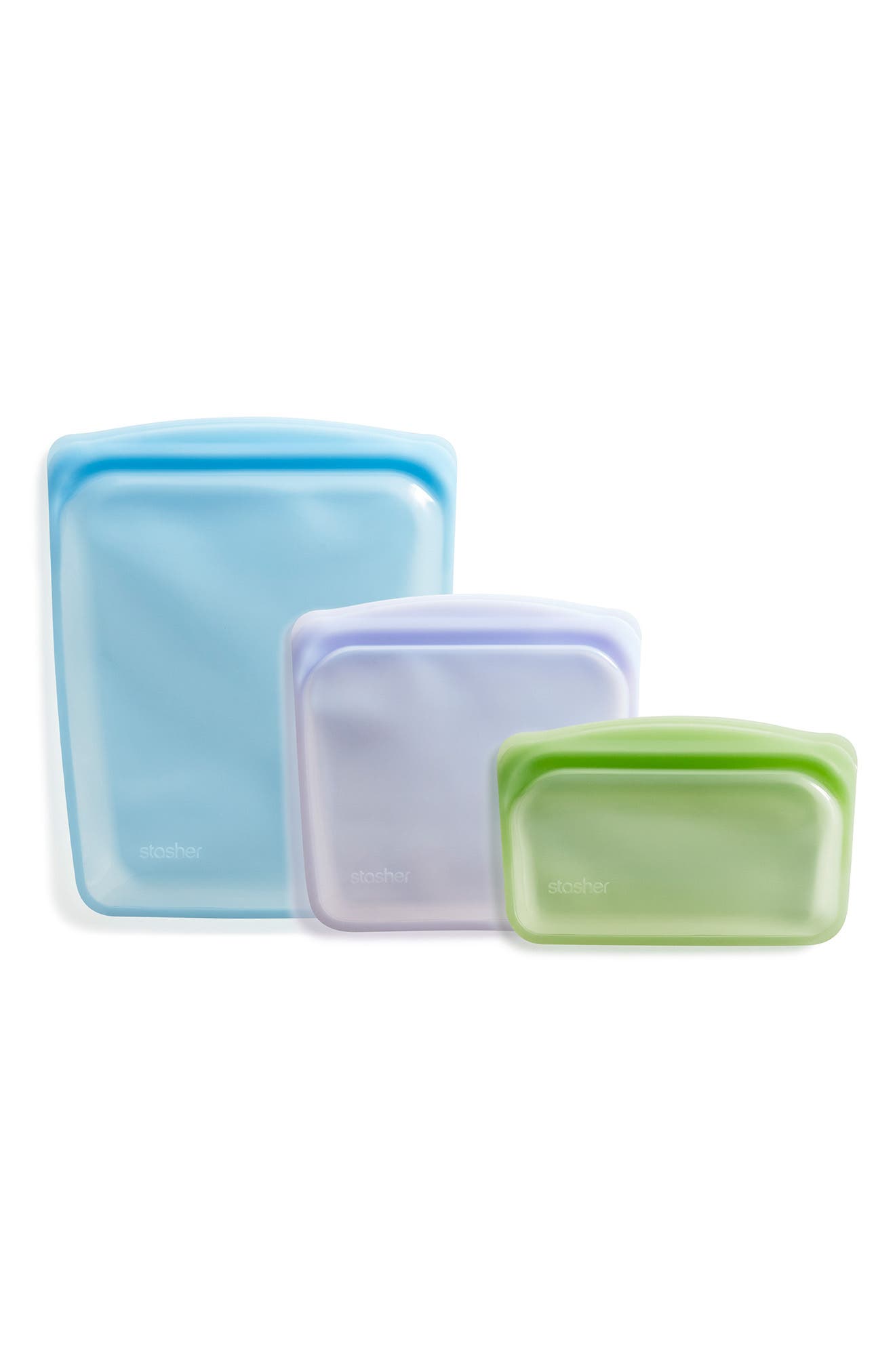 Stasher Assorted 3-Pack Reusable Silicone Storage Containers | Nordstrom