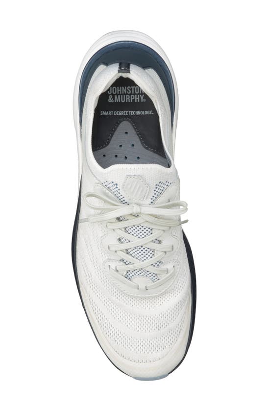 Johnston & Murphy Rt1 Sport Sneaker In White/blue | ModeSens