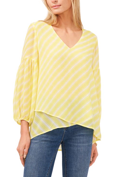 Women's Yellow Tops | Nordstrom
