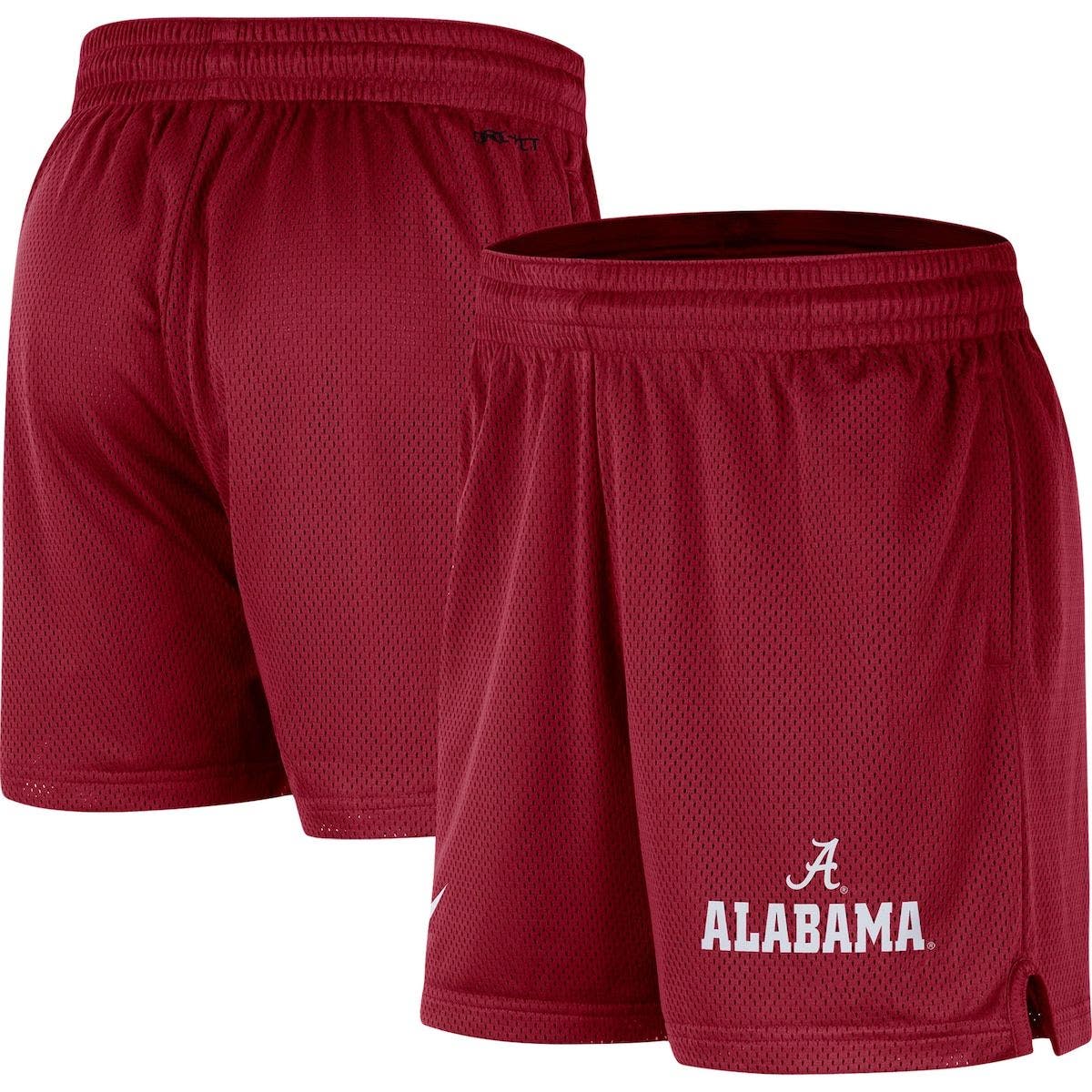 Nike Men's Nike Crimson Alabama Crimson Tide Mesh Performance Shorts ...