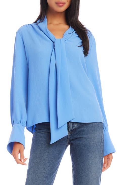 Women's Tie Neck Blouses | Nordstrom