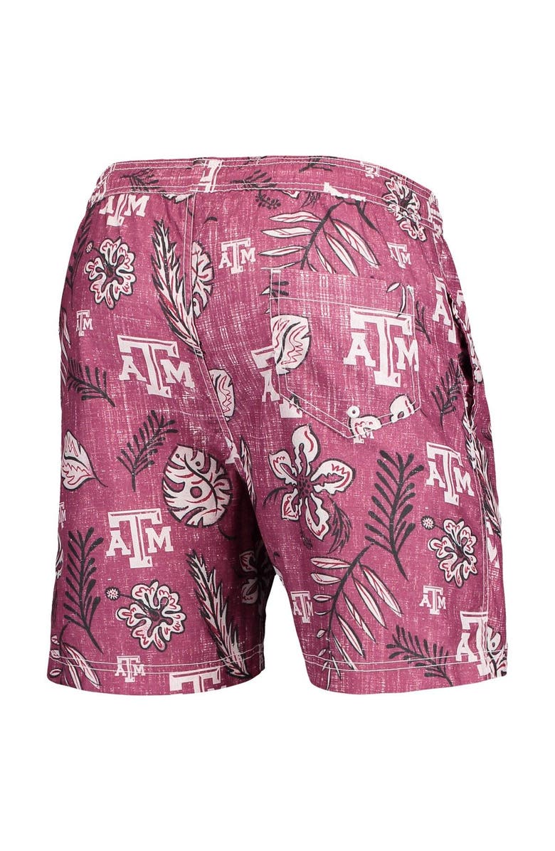 Wes & Willy Men's Wes & Willy Maroon Texas A&M Aggies Vintage Floral ...