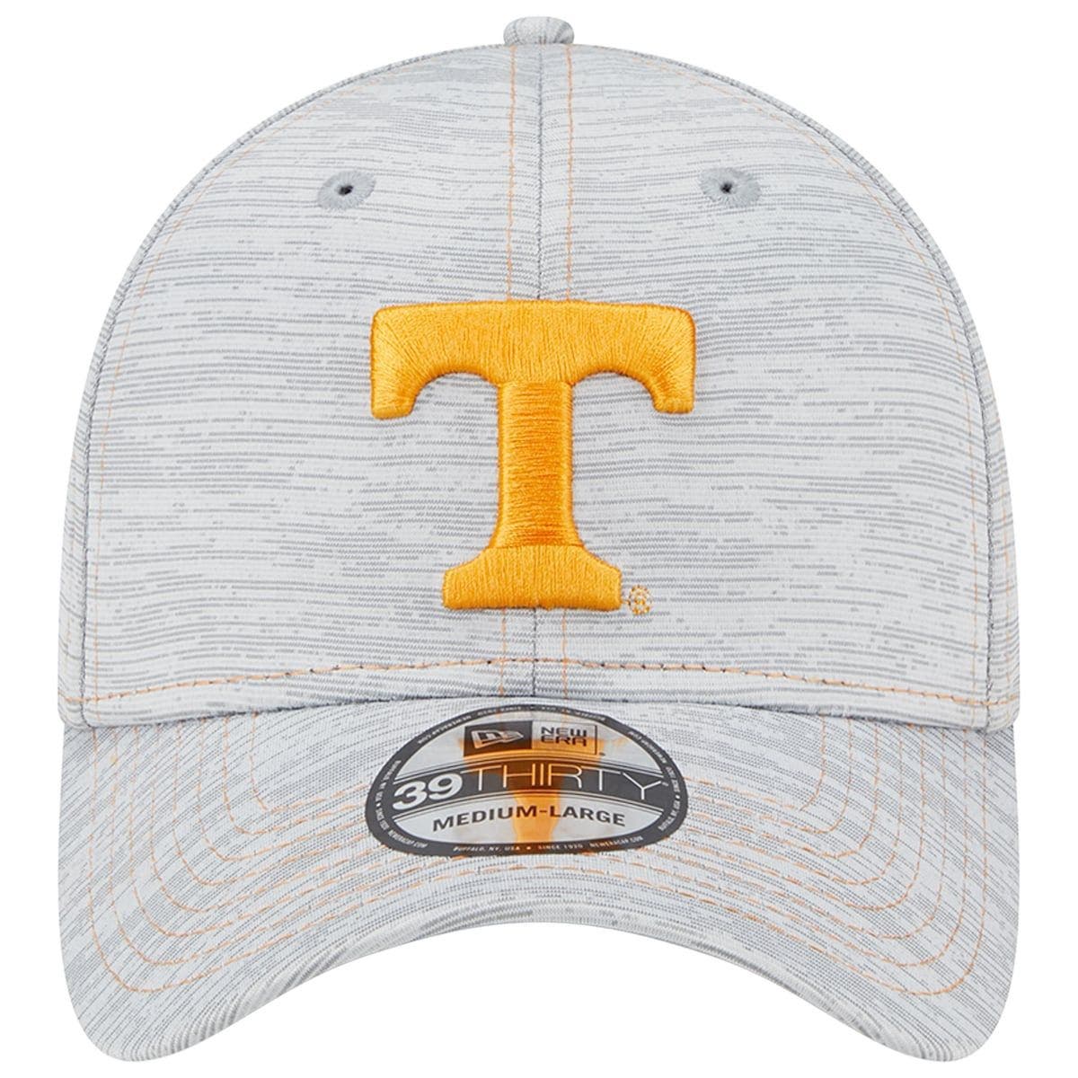 New Era Men's New Era Gray Tennessee Volunteers Speed 39THIRTY Flex Hat ...