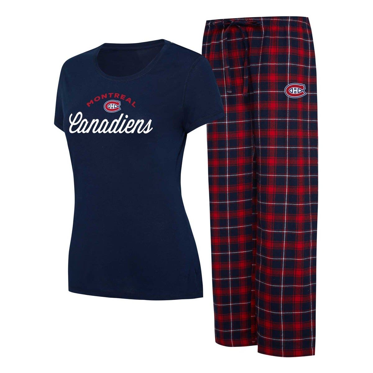 CONCEPTS SPORT Women's Concepts Sport Navy/Red Montreal Canadiens ...