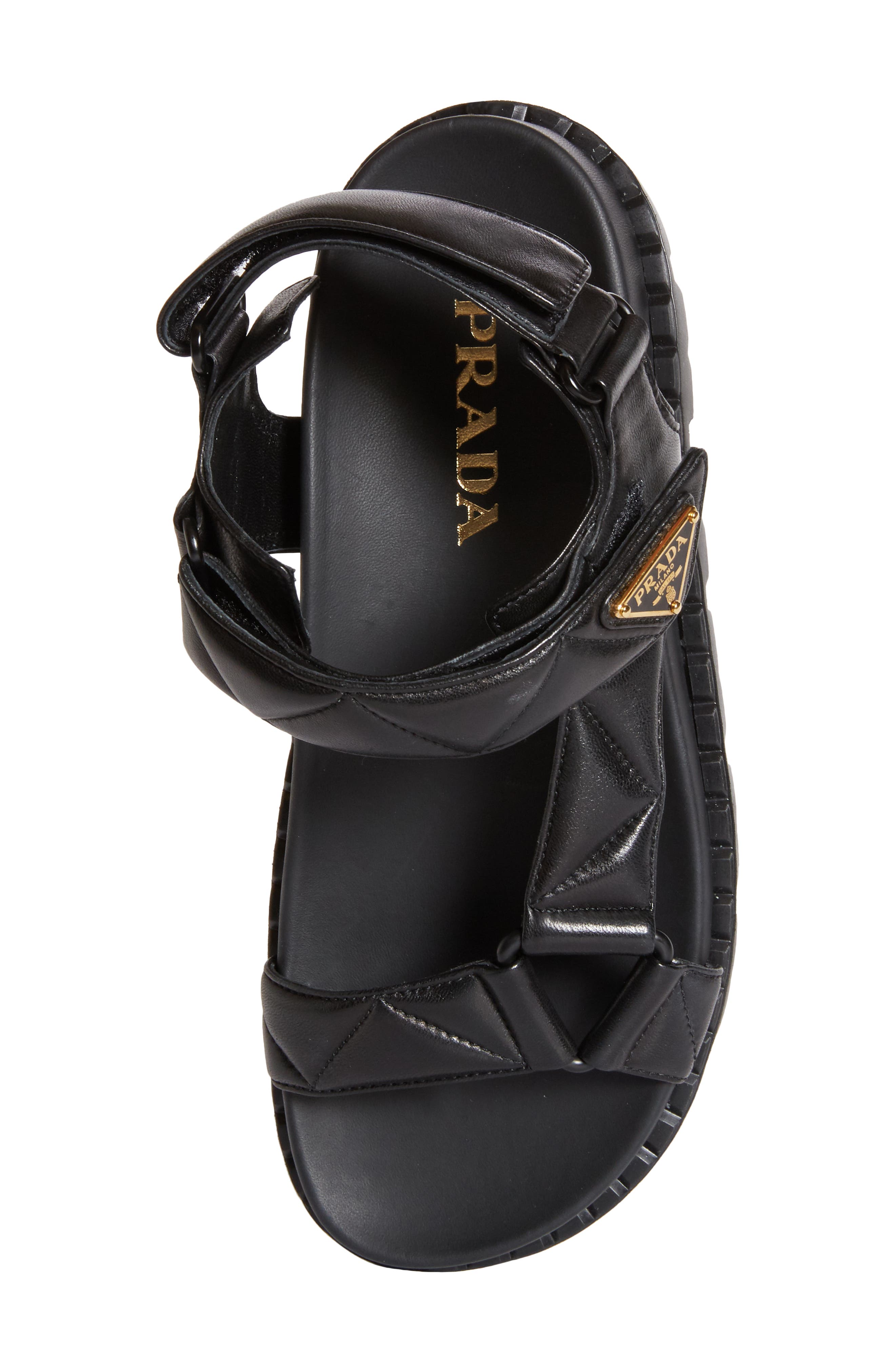 Prada Diagram Sandal (Women) | Nordstrom
