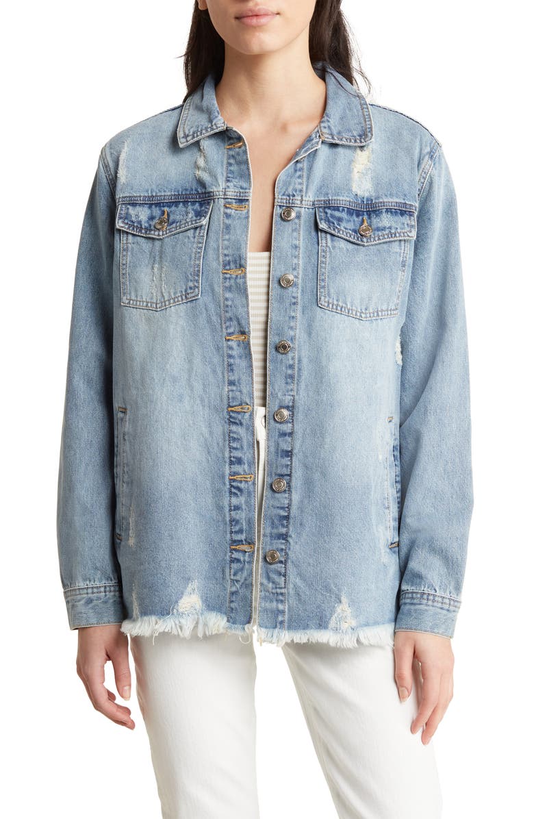 Thread & Supply Villa Frayed Denim Jacket | Nordstromrack