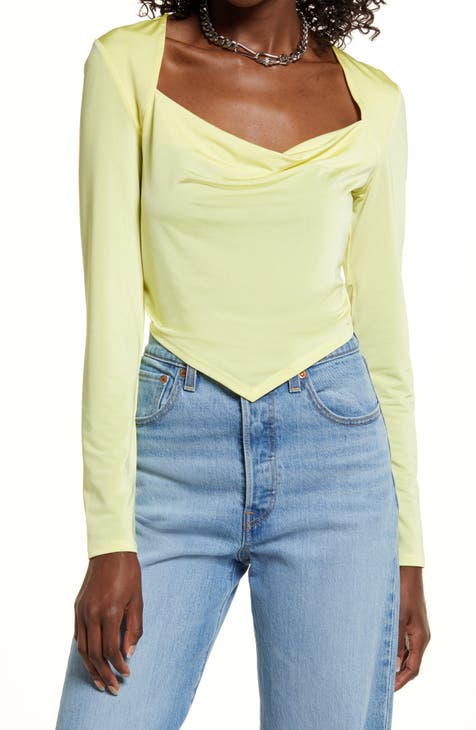 Women's Yellow Tops | Nordstrom