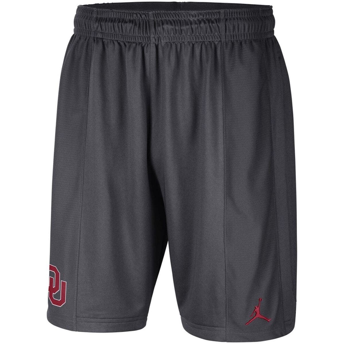 Jordan Brand Men's Jordan Brand Anthracite Oklahoma Sooners Performance ...