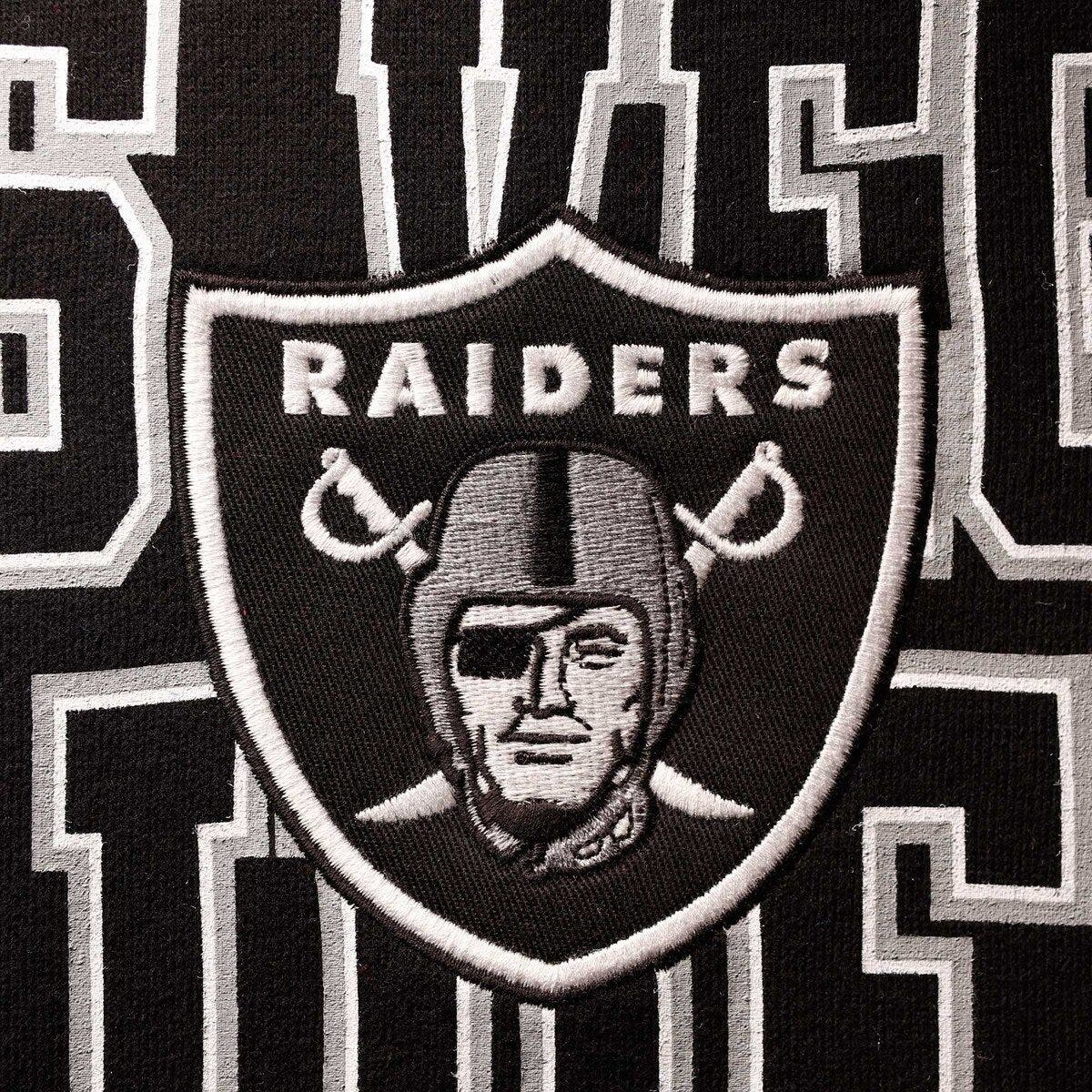 '47 Men's '47 Black Las Vegas Raiders Double Block Pullover Hoodie ...