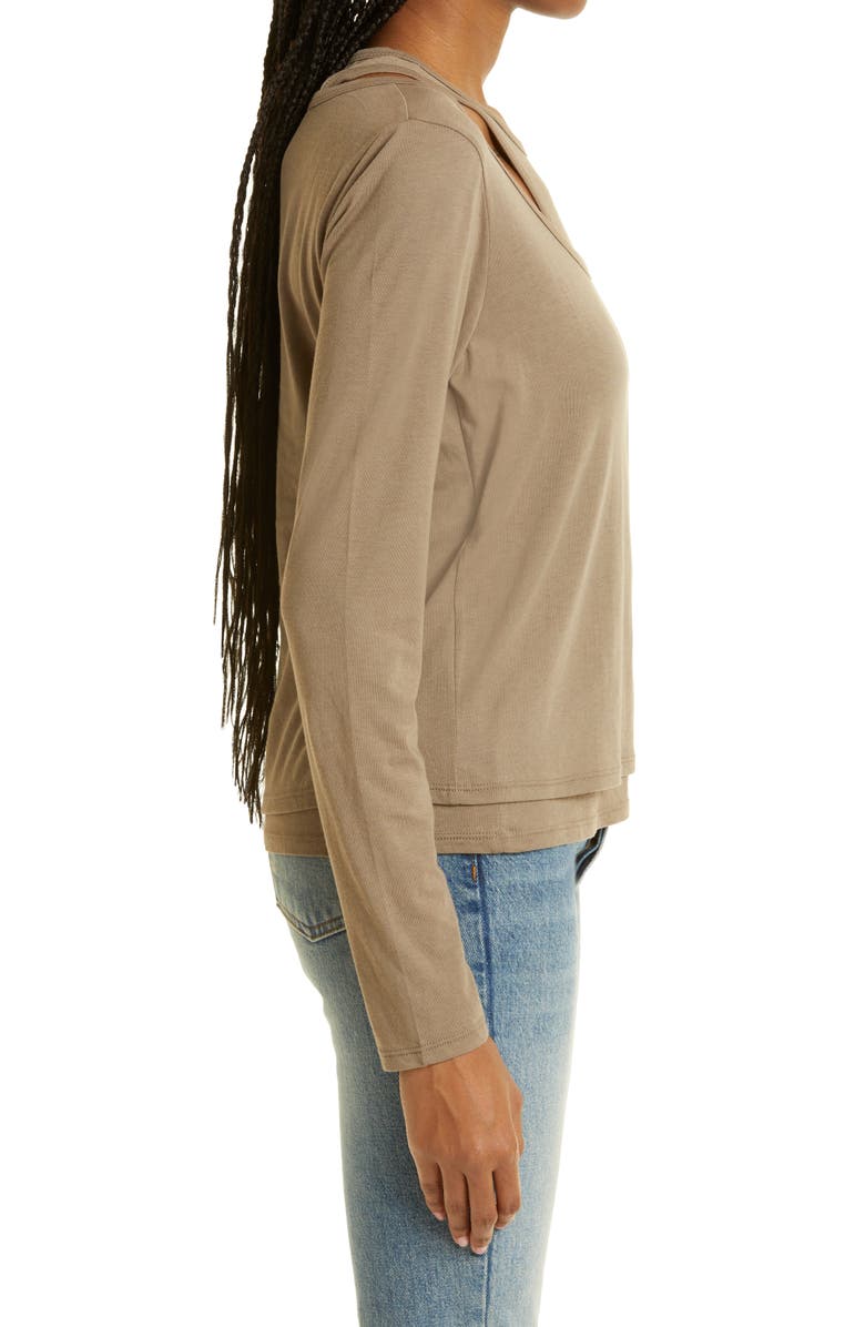 Pistola Leah Layered Long Sleeve Top Nordstrom