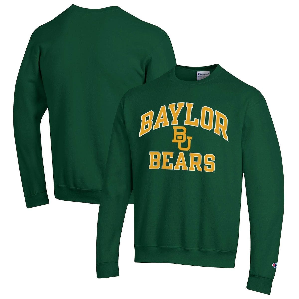 Champion Men's Champion Green Baylor Bears High Motor Pullover ...