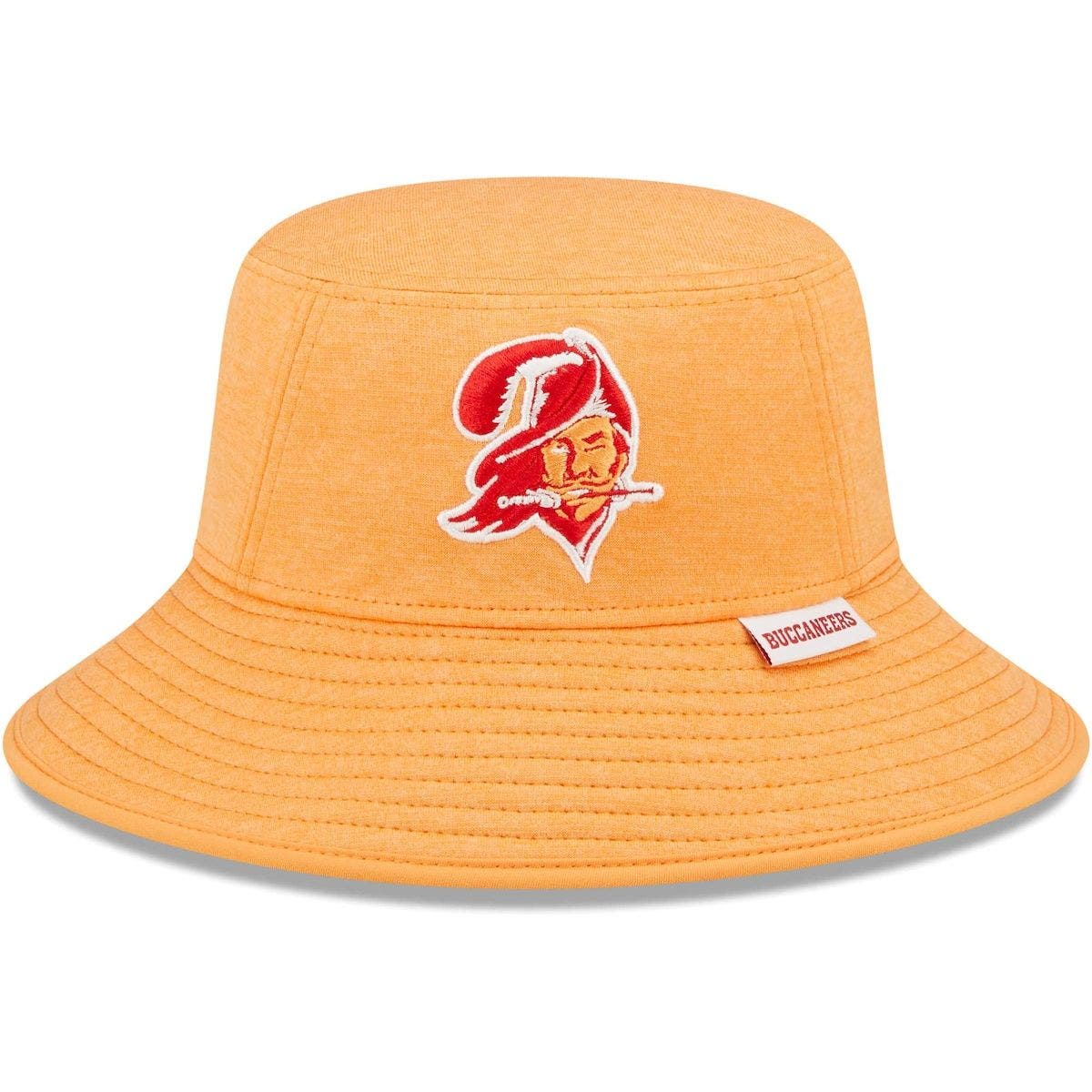 New Era Men's New Era Heather Orange Tampa Bay Buccaneers Bucket Hat ...